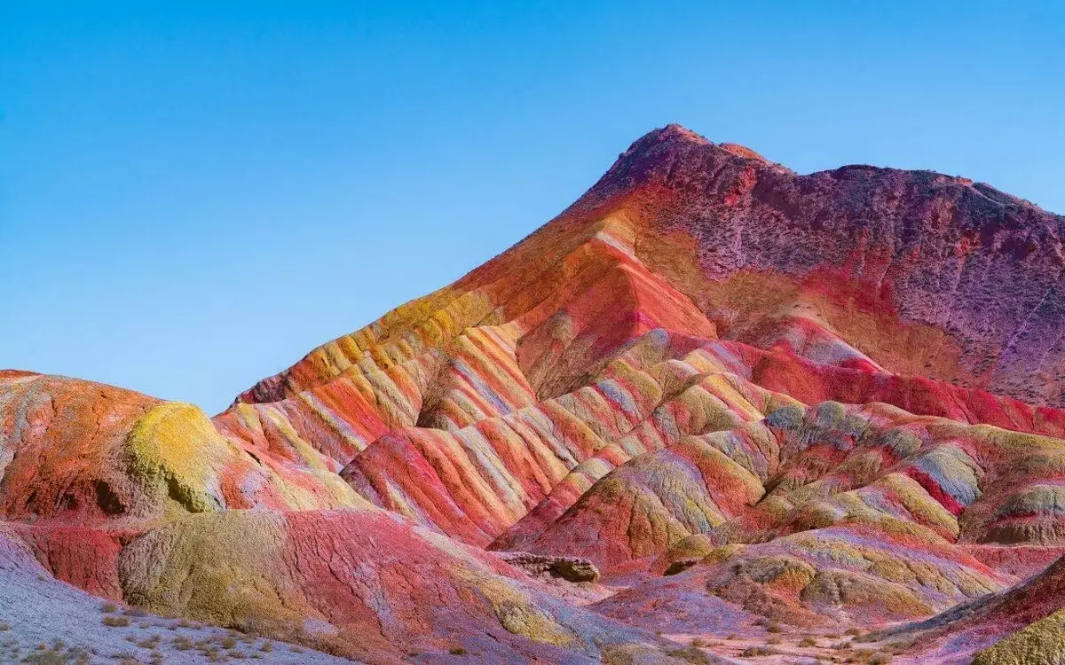 Κίνα Rainbow Hills - μια από τις πιο ασυνήθιστες πλάκες του πλανήτη 247_5