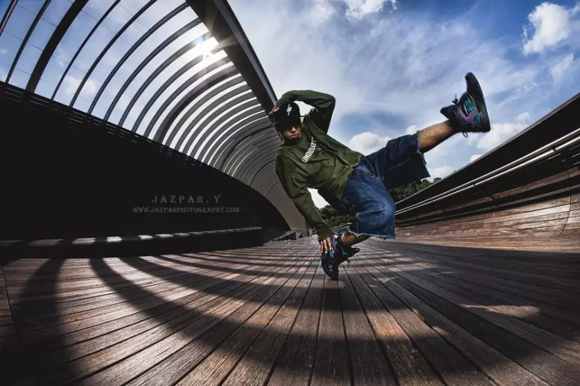 Ballerino alle profondità dell'anima. Foto di jazpar yeo