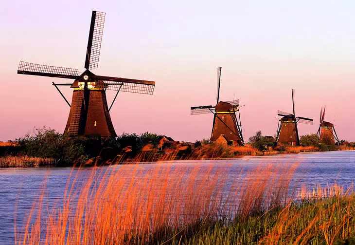 Kuma kun ga windmills na Netherlands: Gangar Duniya ta UNESCO. 2614_1