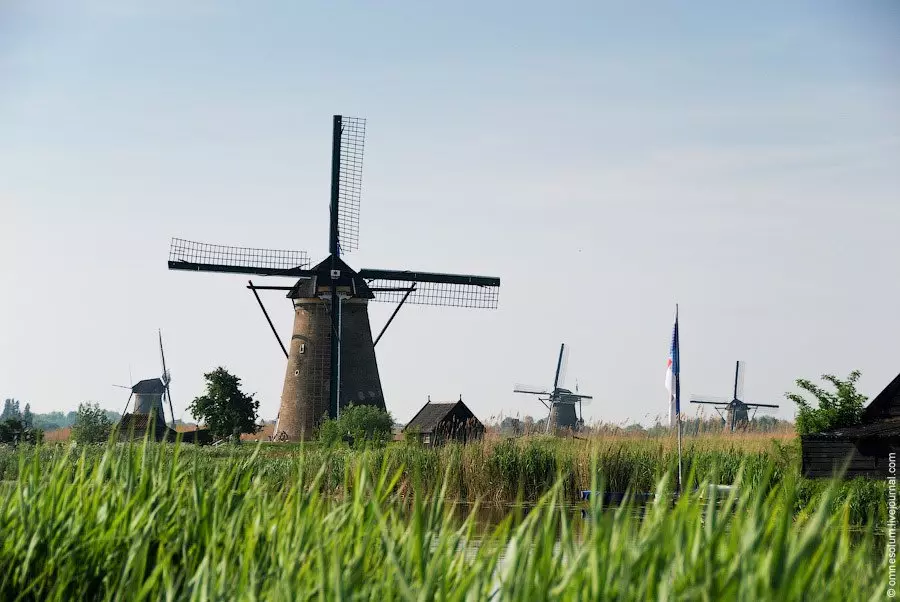 Kuma kun ga windmills na Netherlands: Gangar Duniya ta UNESCO. 2614_5