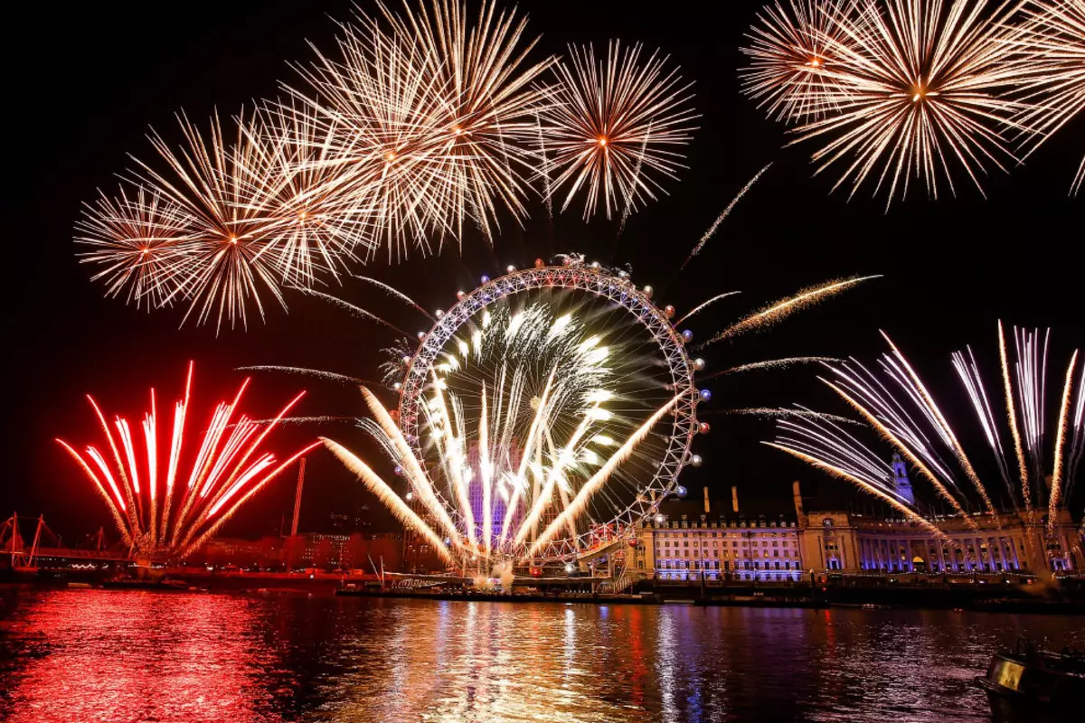 How did the new year 2020 celebrated in the world? 2694_15