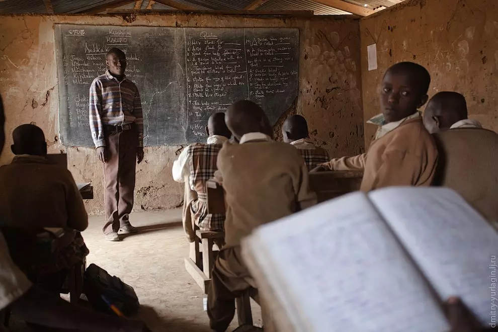 Hoe te leren in Scholen Kenia: Fotorapport Dmitry Yurlagin 2854_26