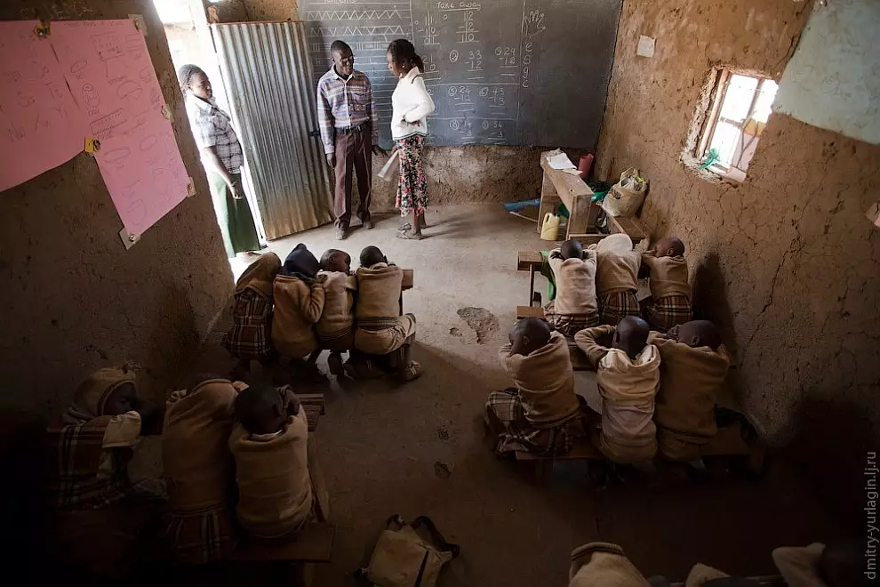 Hoe te leren in Scholen Kenia: Fotorapport Dmitry Yurlagin 2854_28