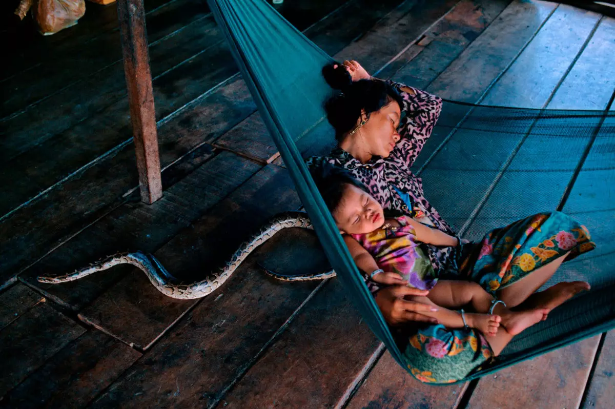 Hubungan khusus jalma sareng sato: fotografer Steve McCurry (Steve McCurry) 2887_12