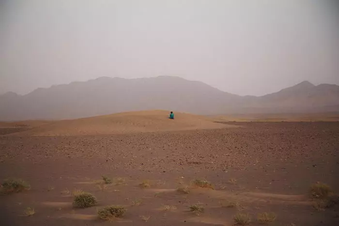 Orange buhangin at asul na kalangitan: Desert Moroccan sa mga larawan ni Nina Kanerat (Nina Keinrath) 3065_12