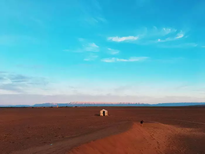 Orange buhangin at asul na kalangitan: Desert Moroccan sa mga larawan ni Nina Kanerat (Nina Keinrath) 3065_6