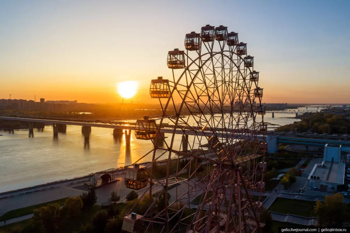 Novosibirsk from the height of 2019 from the glory of Stepanov 3072_24