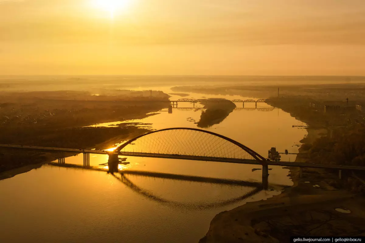 Novosibirsk from the height of 2019 from the glory of Stepanov 3072_37