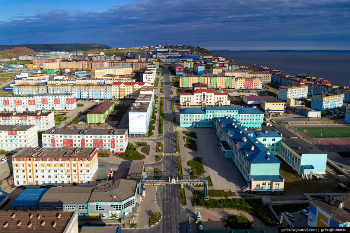 Anadyr z výšky je najjednoduchšie mesto Ruska. Fotografie slávy Stepanova 3199_3