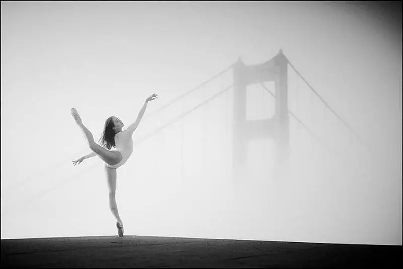 Ballerina in de straten van de stad - het beroemdste project over ballet met honderdduizenden fans