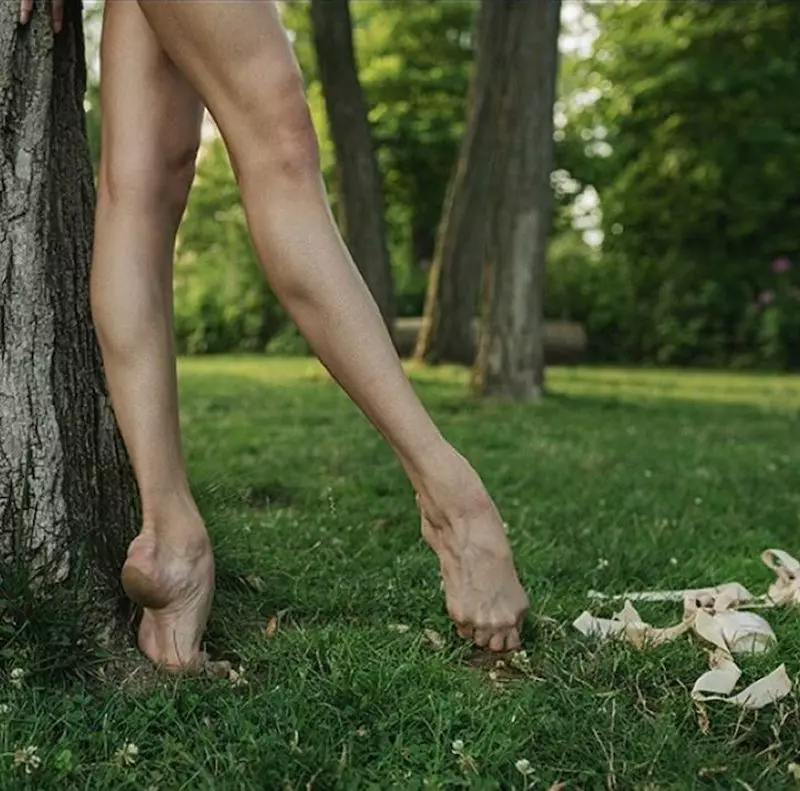 Ballerina á götum borgarinnar - frægasta verkefnið um ballett með hundruð þúsunda aðdáenda