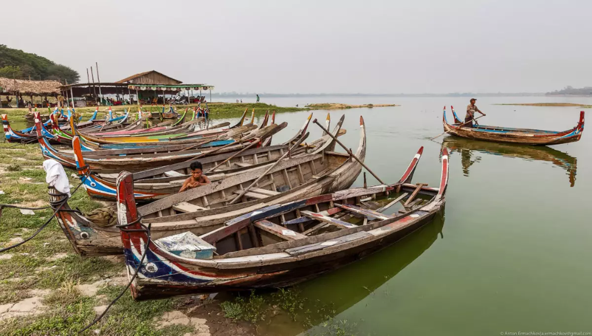 Burma: A híres híd U bein. Fotók Anton Yermachkova 3360_25