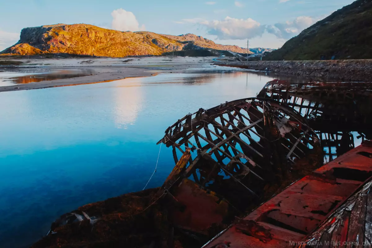 Bosiu le timetso ea Telsiberis sebakeng sa Murmansk sebakeng sa Lens Mary Mitrofanova 3456_15