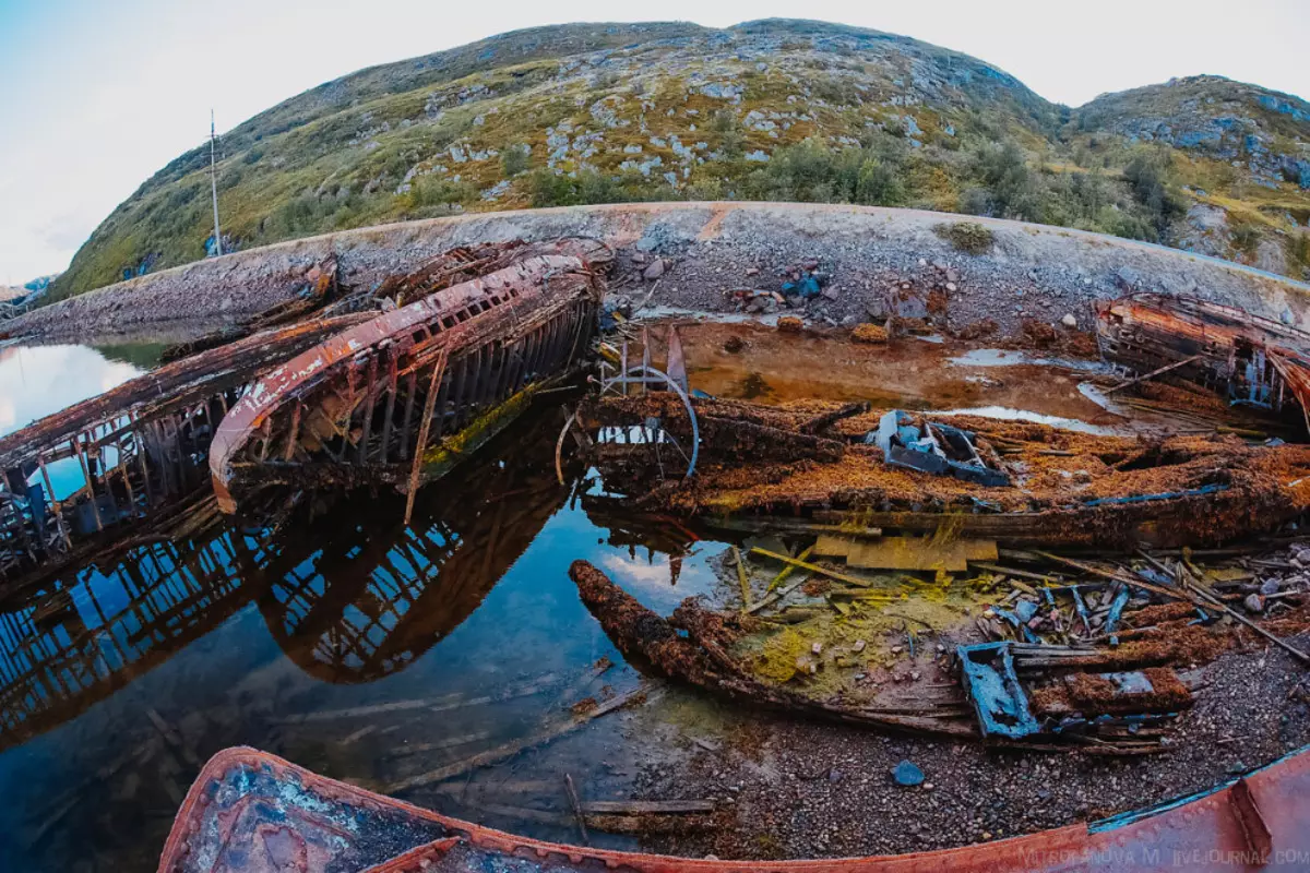 Nagmerrie en vernietiging Teriberis in die Murmansk-streek in die lens Mary Mitrofanova 3456_18