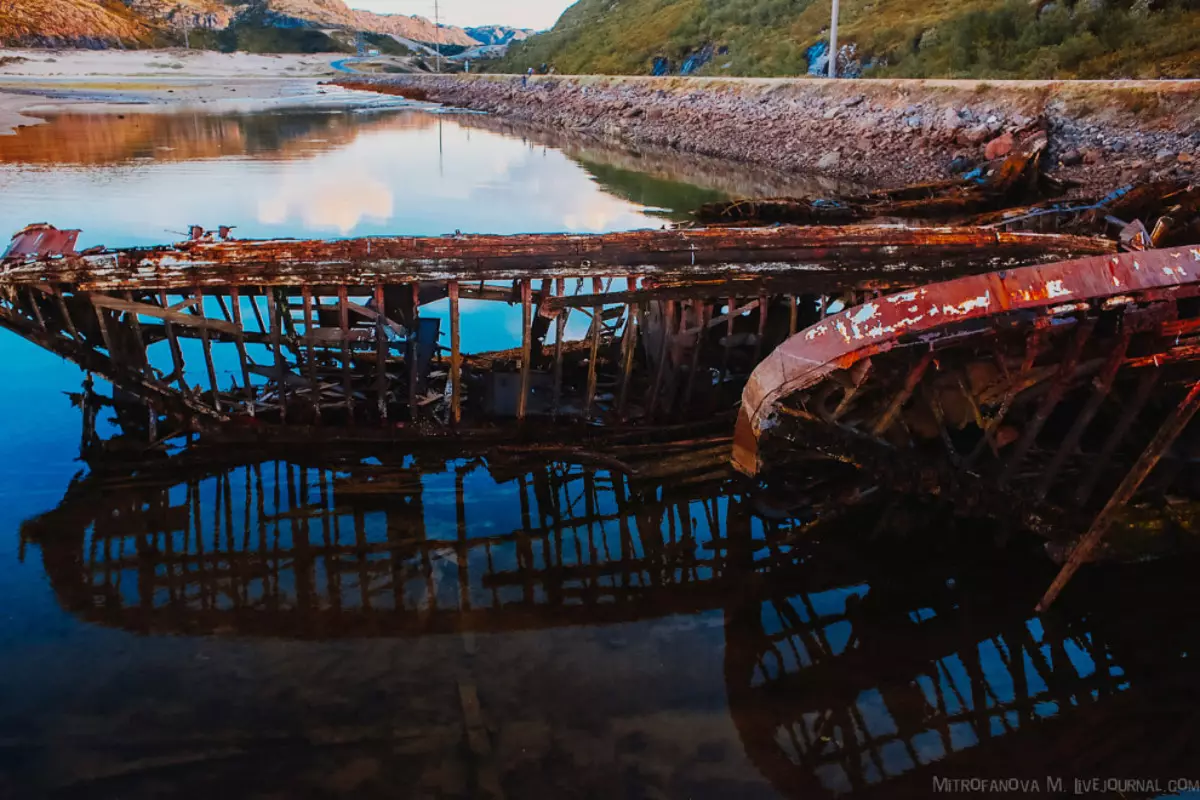 Bosiu le timetso ea Telsiberis sebakeng sa Murmansk sebakeng sa Lens Mary Mitrofanova 3456_20