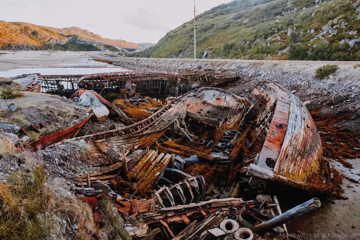 Mareridt og ødelæggelse Teriberis i Murmansk-regionen i Lens Mary Mitrofanova 3456_26