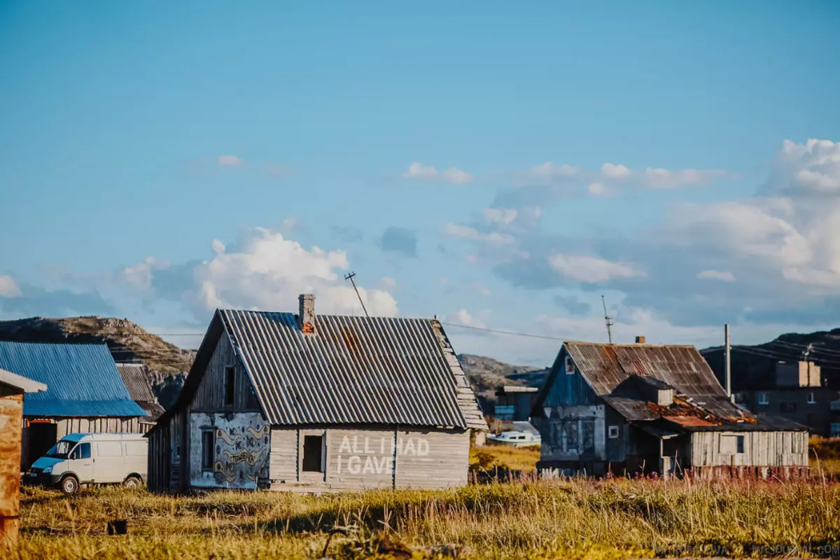 Bosiu le timetso ea Telsiberis sebakeng sa Murmansk sebakeng sa Lens Mary Mitrofanova 3456_4