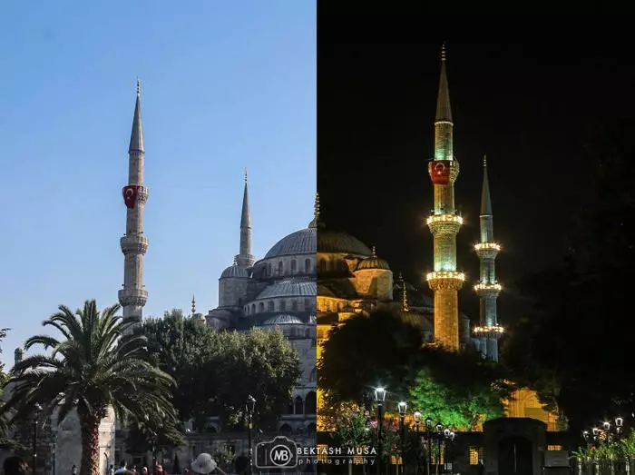 1. Blue Mosque - Sultan Ahmet Sultan Mosque. FOTO: BEKTASH MUSA. Om eftermiddagen afslører Istanbul hans