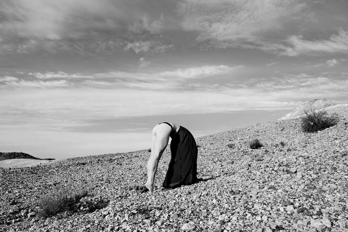 Uomo e paesaggio - composizioni misteriose su uno sfondo misterioso. Fotografo Astrid Verhoef (Astrid Verhoef) 3664_10