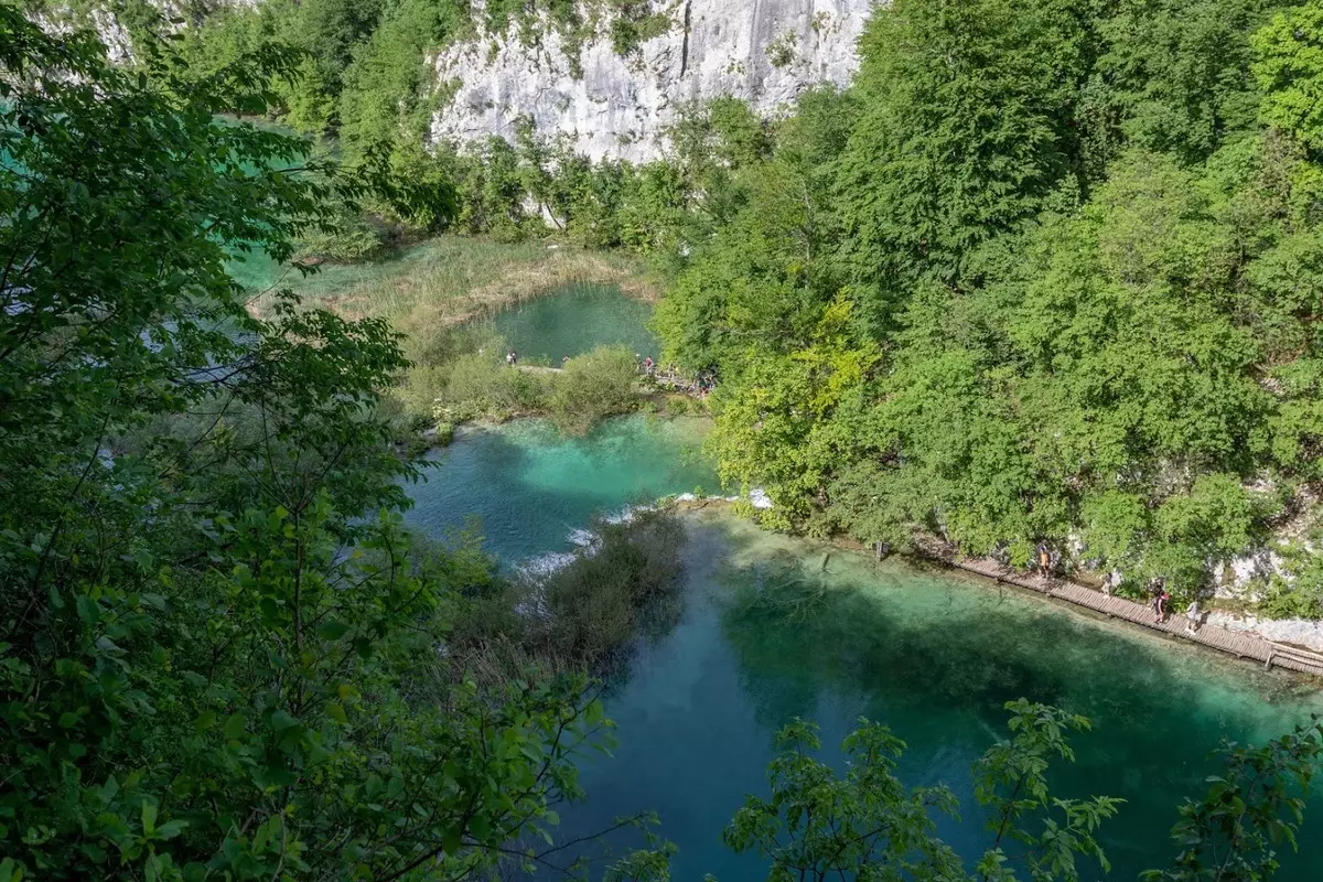 Lacurile Plitvice, cascada Veliki SLAP în lentilă;) 3719_10
