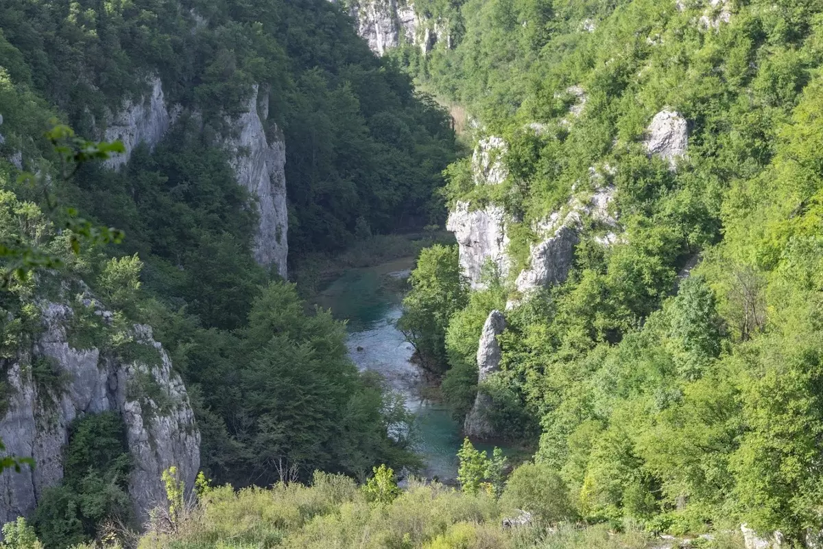 Lacurile Plitvice, cascada Veliki SLAP în lentilă;) 3719_17
