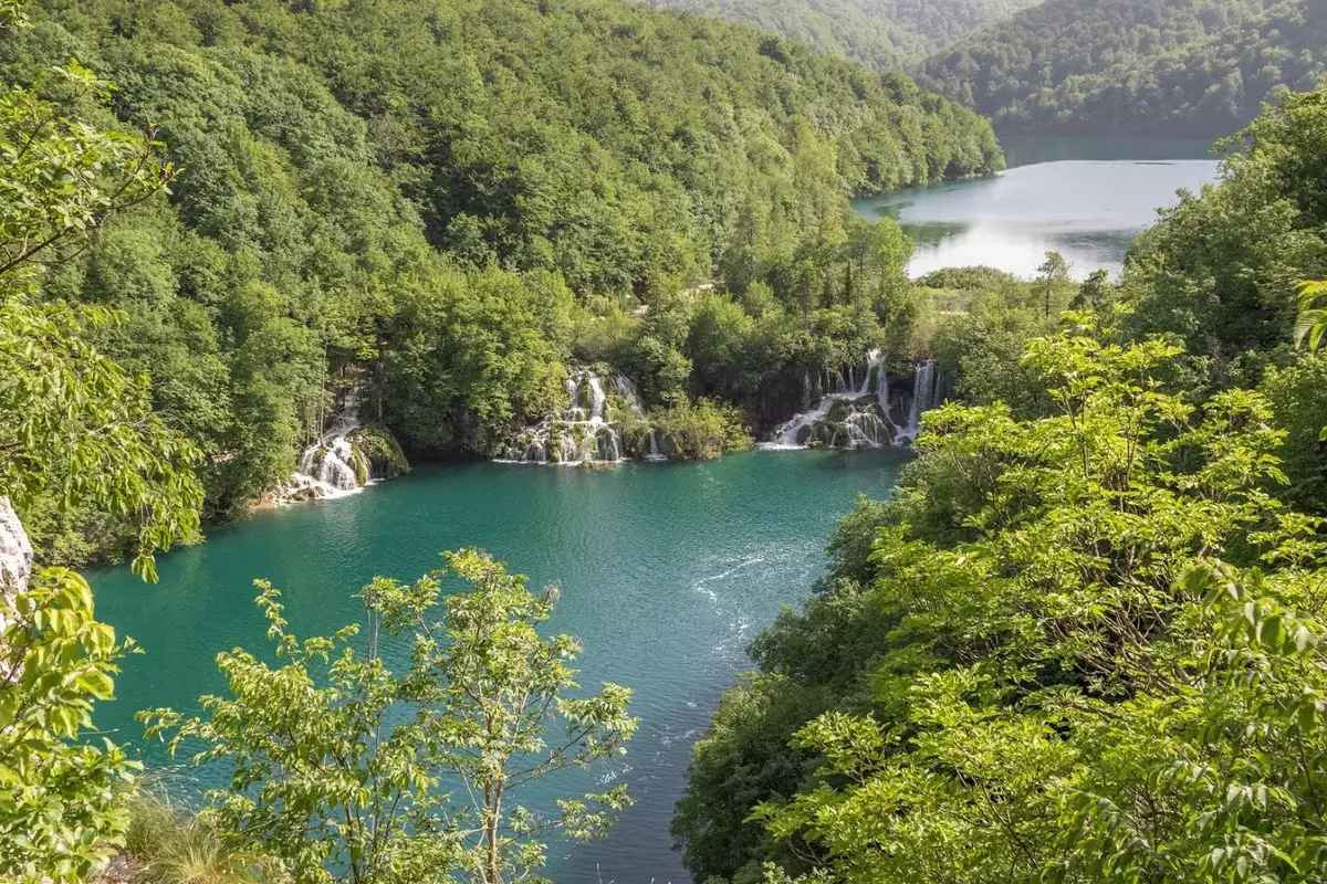 Lacurile Plitvice, cascada Veliki SLAP în lentilă;) 3719_2