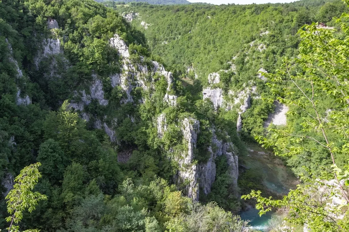 Lacurile Plitvice, cascada Veliki SLAP în lentilă;) 3719_22