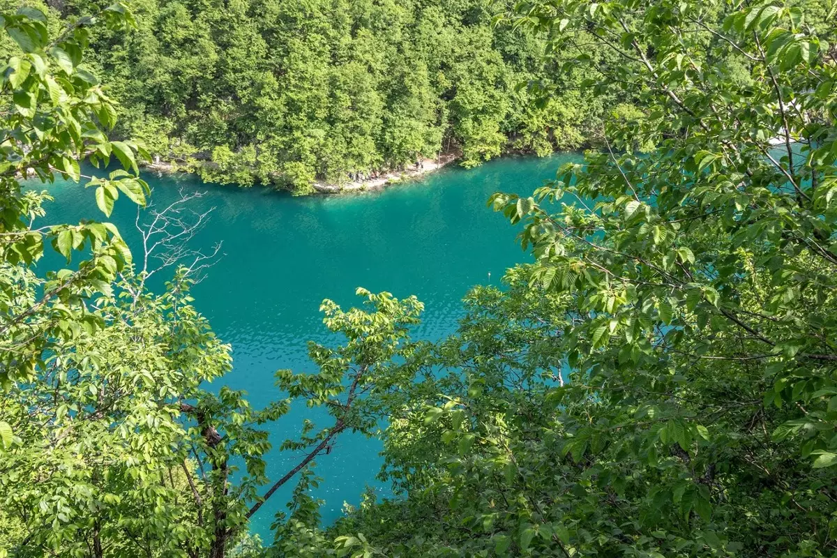 Lacurile Plitvice, cascada Veliki SLAP în lentilă;) 3719_3