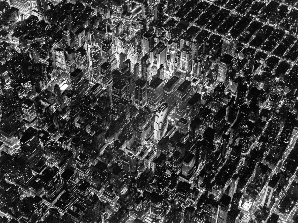 Fotos de Nova York com uma altura de dois quilômetros