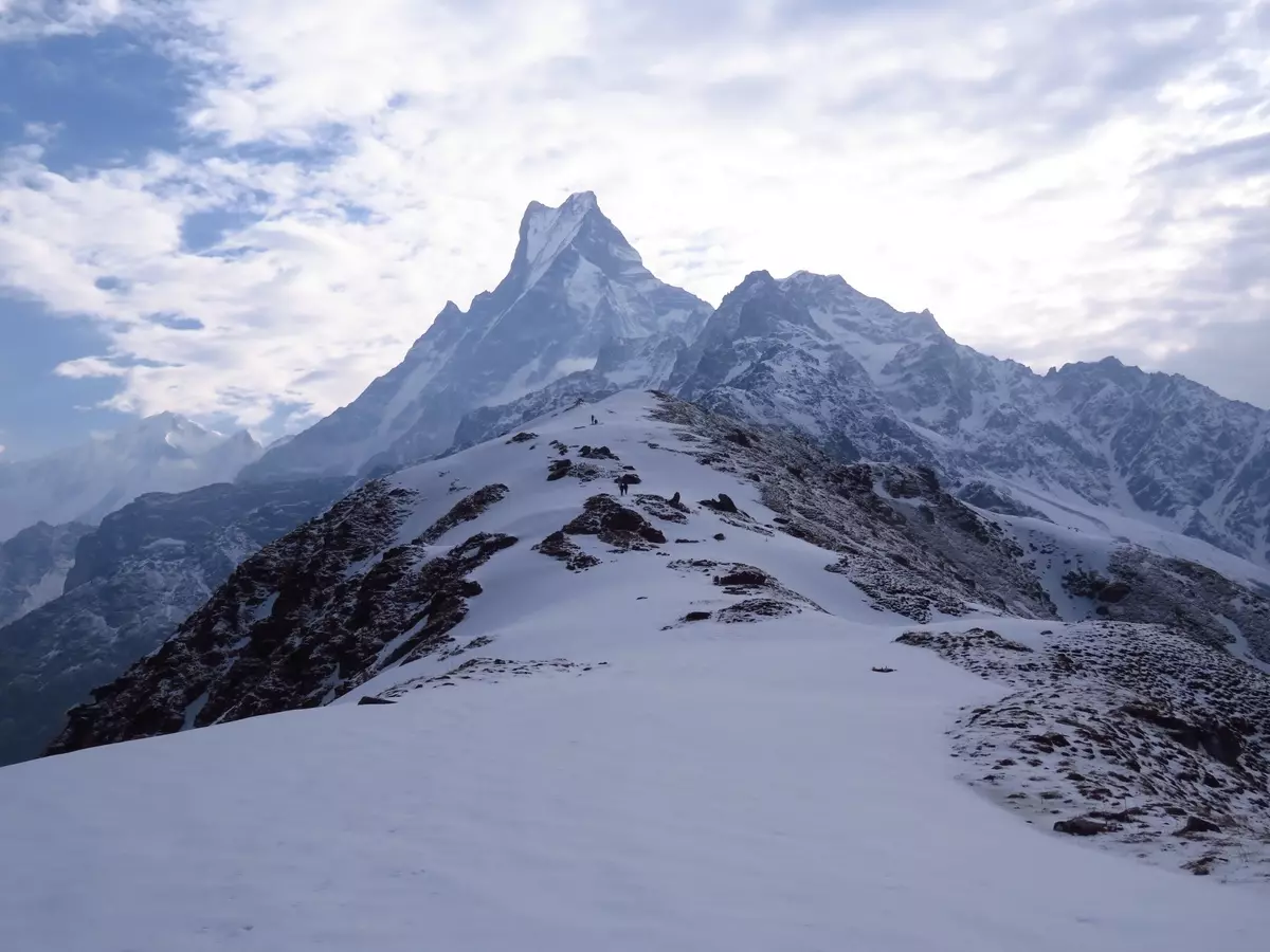 पहाड़ों पर जाओ, सुंदर वहाँ! लेंस जॉर्ज क्रास्निकोवा में हिमालय 3972_7