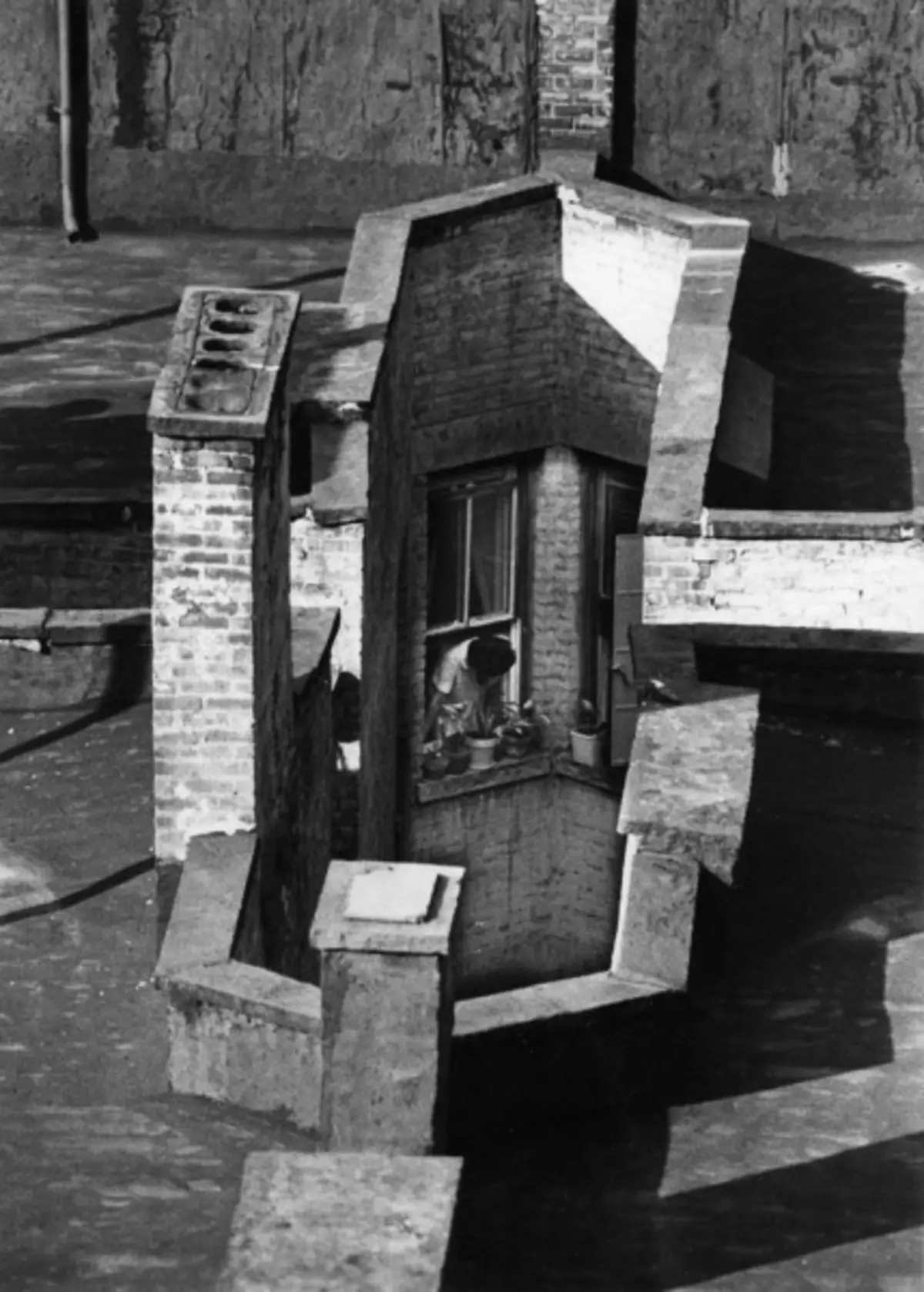 Avec tendresse et désir ... Andre Kertész (André Kertész), Photos de ses fenêtres 4147_4