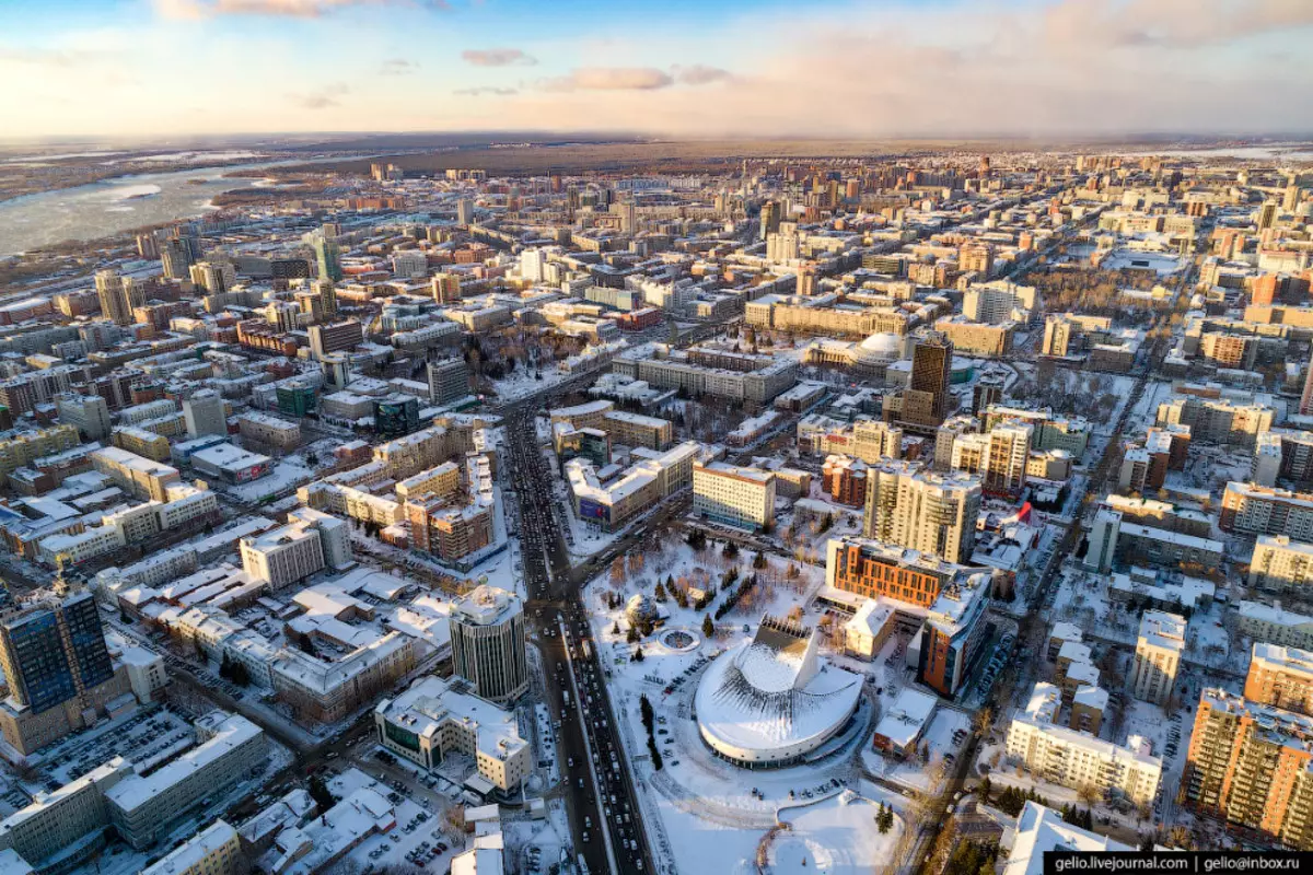 Lub caij ntuj no Novosibirsk - 2019: Cov duab ntawm lub yeeb koob Stepanova 4161_14