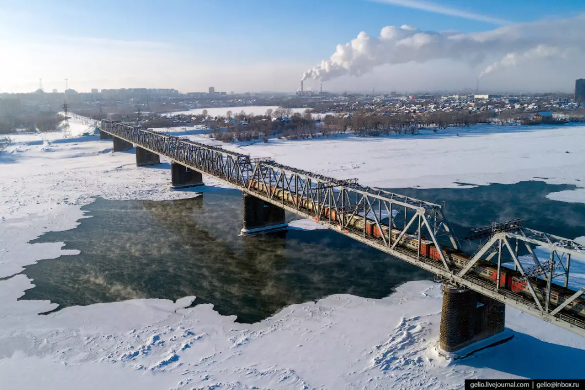 Lub caij ntuj no Novosibirsk - 2019: Cov duab ntawm lub yeeb koob Stepanova 4161_21