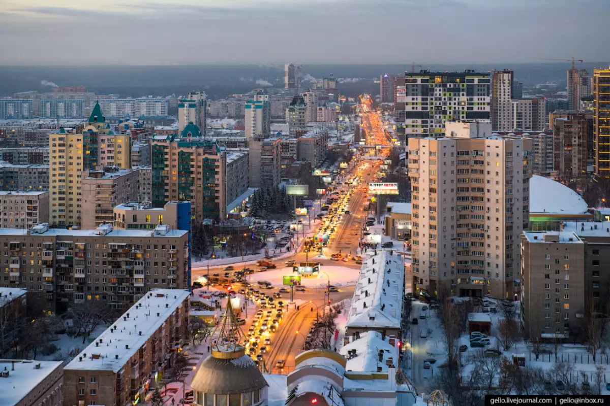 Lub caij ntuj no Novosibirsk - 2019: Cov duab ntawm lub yeeb koob Stepanova 4161_40