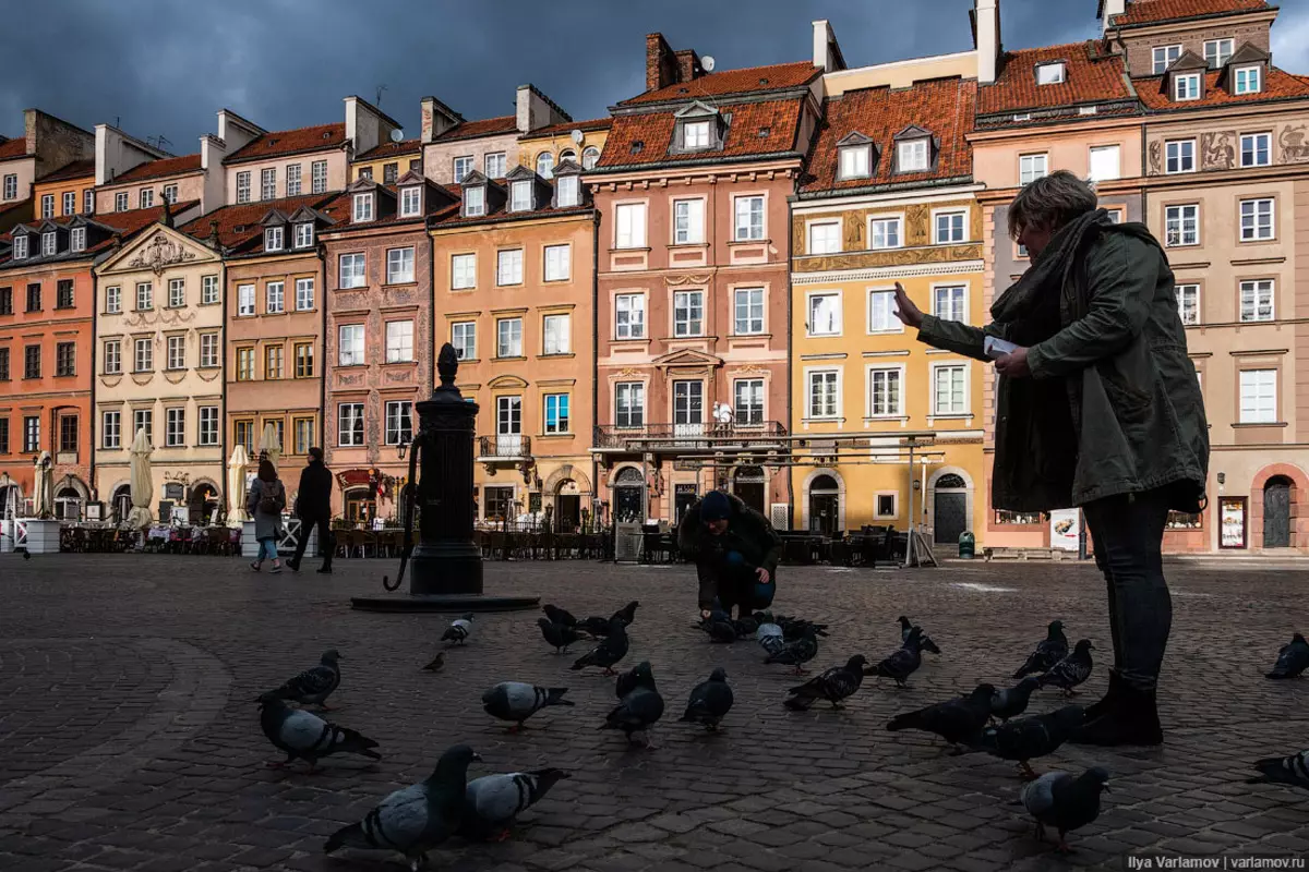 Podívejte se, jak se Warsaw podíval! Fotograf Ilya Varlamov.