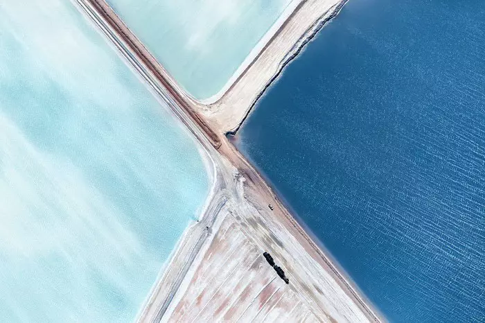 ¡Paisajes espaciales de colores inusuales para la naturaleza! Campos de sal de Australia de Simon Butterworth (Simon Butterworth) 4186_6