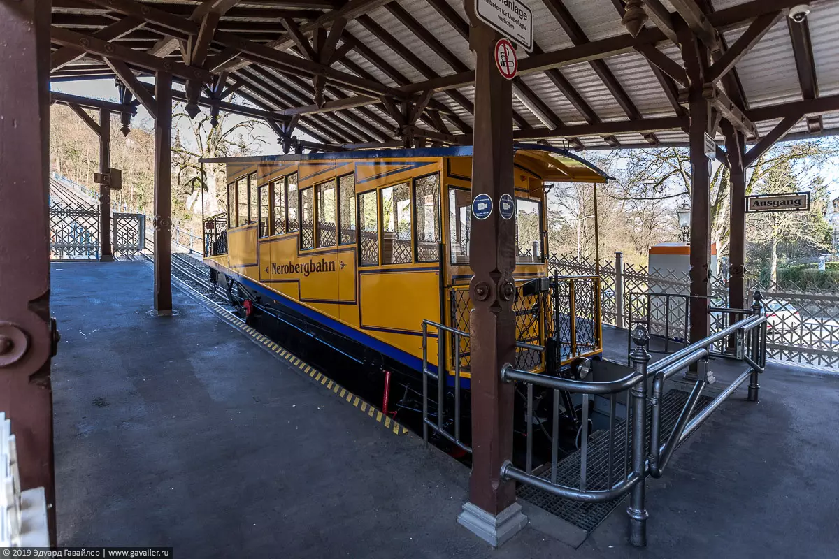 Funicular i Wiesbaden