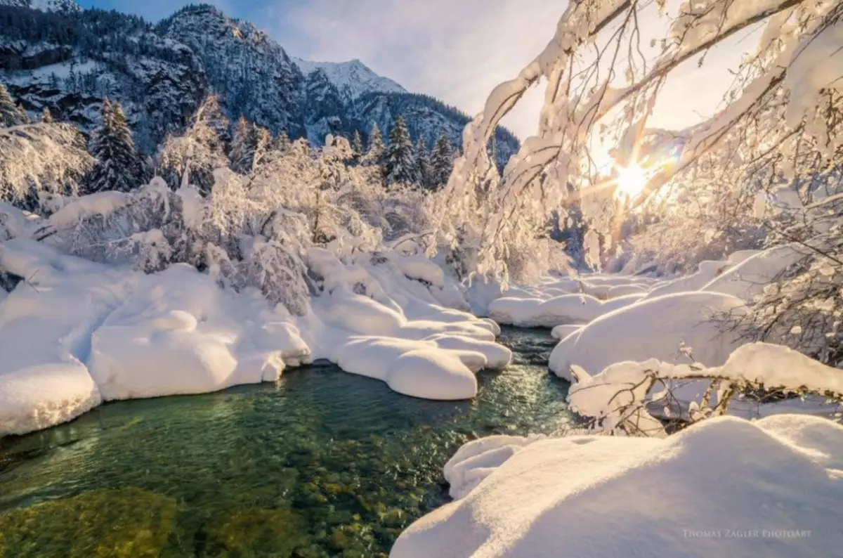 20 photos de places dans lesquelles l'hiver est particulièrement beau 4622_2