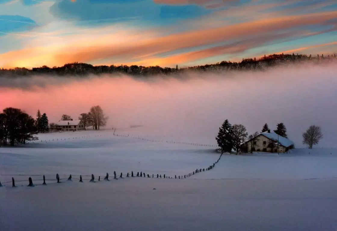 20 photos de places dans lesquelles l'hiver est particulièrement beau 4622_4