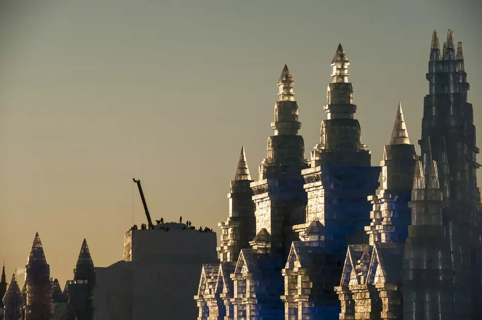 À Harbin, ouvrit le plus grand festival international de la glace et neige 2019 4657_12