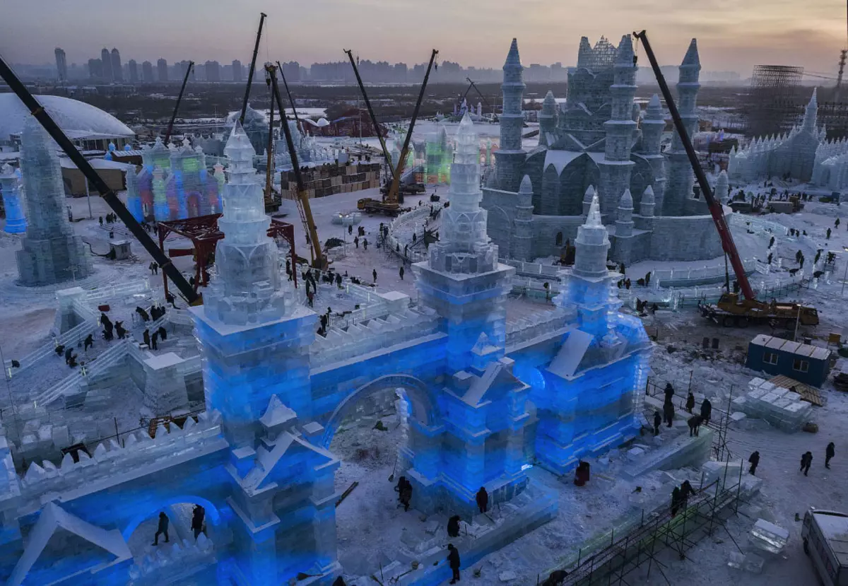 À Harbin, ouvrit le plus grand festival international de la glace et neige 2019 4657_3