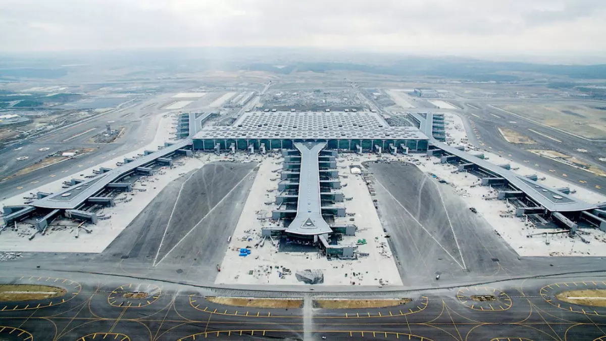 Istanbul Airport is die grootste in die wêreld. Foto's van Alexander Chebana 4863_3