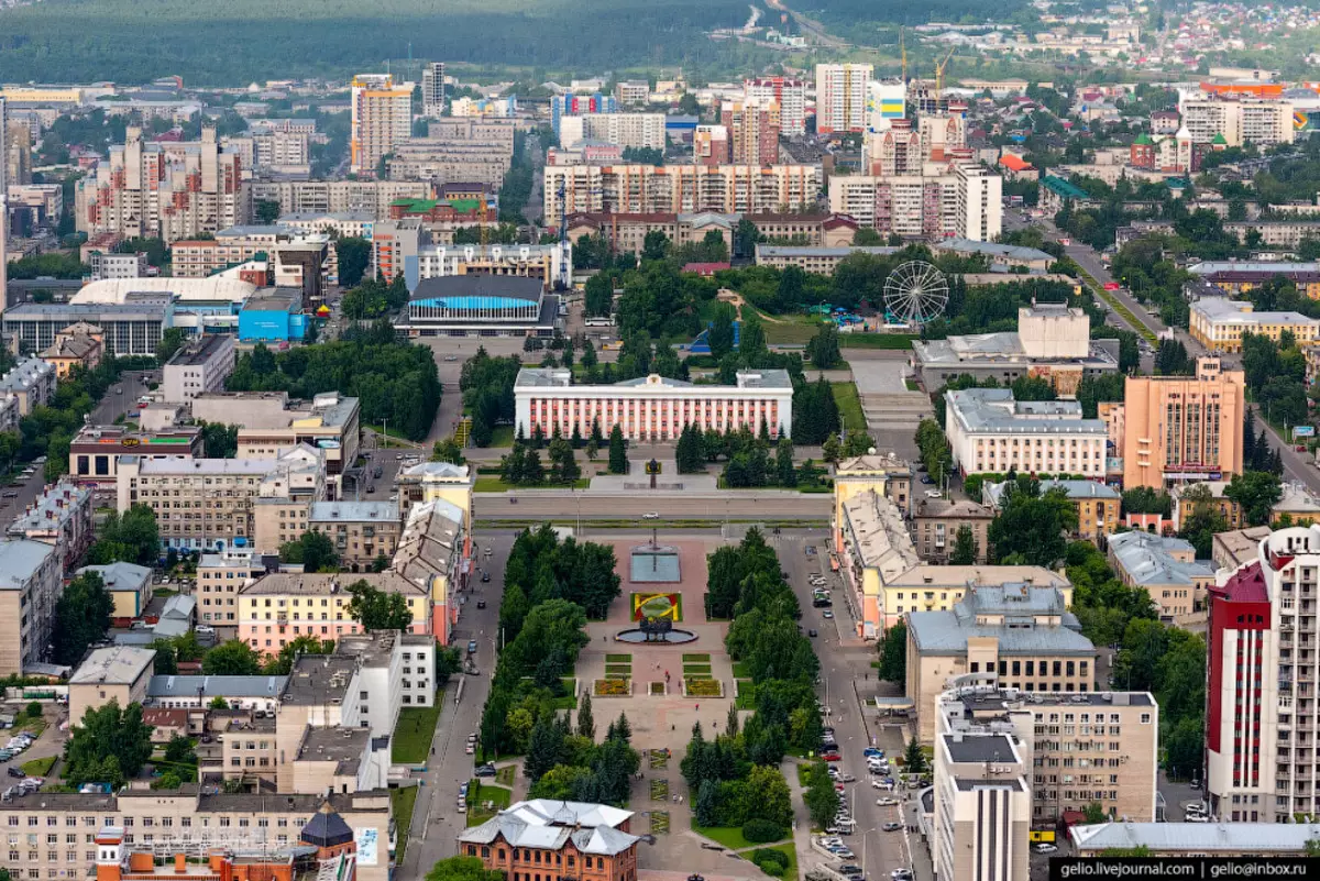 Barnaul - la capitale du territoire de l'Altai d'une hauteur de la gloire de Stepanov 4978_10