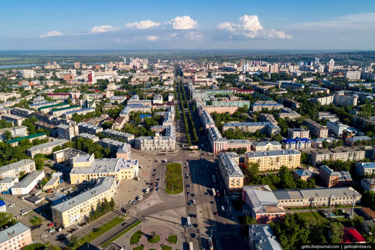 Барнаул - Степановдун даңкынан бийиктиктен Алтай аймагынын борбору 4978_15