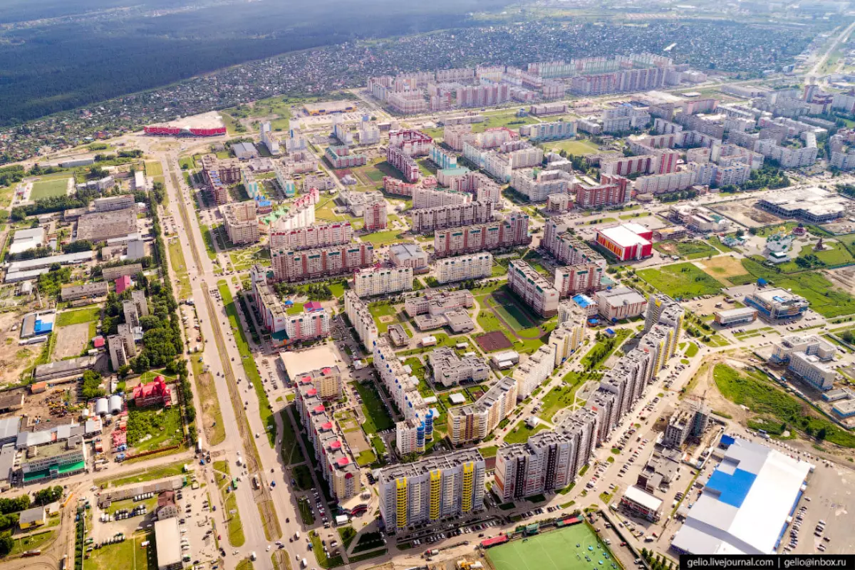 Barnaul - la capitale du territoire de l'Altai d'une hauteur de la gloire de Stepanov 4978_37