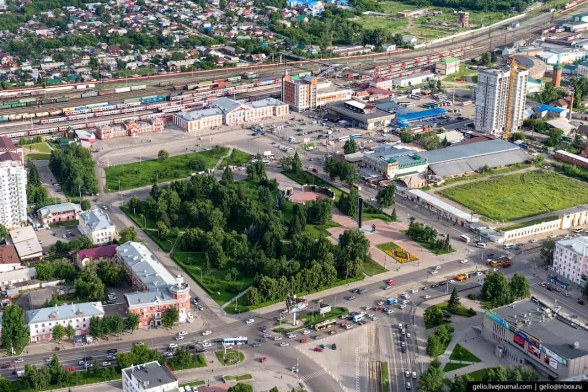 Barnaul - la capitale du territoire de l'Altai d'une hauteur de la gloire de Stepanov 4978_50