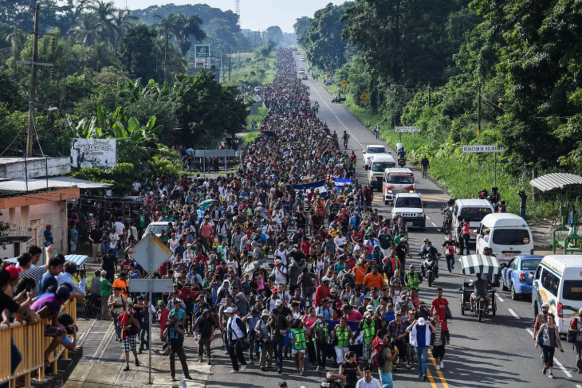 Fotos sociales: caravana migrante 5076_1