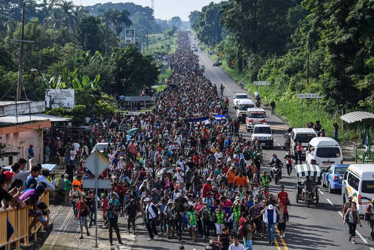 Fotos sociales: caravana migrante 5076_17