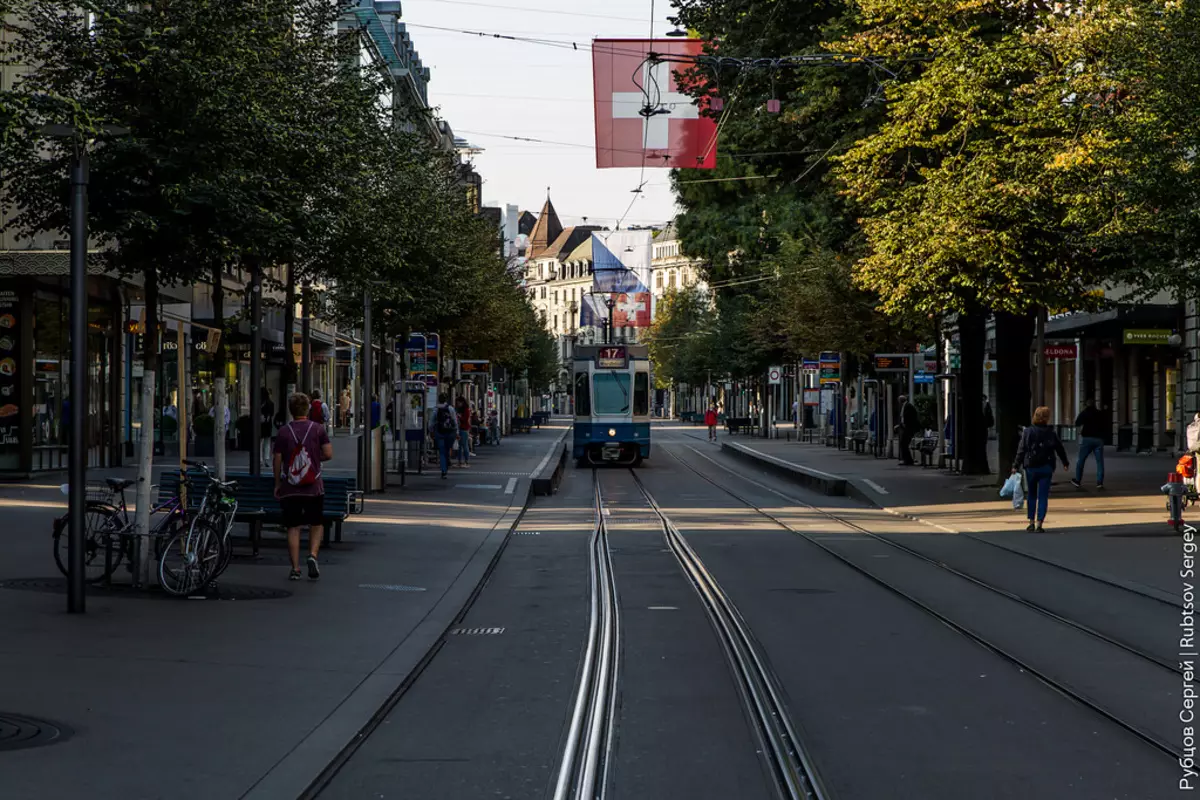 Zurich: hardd, yn ddrud, yn ddiflas! Ffotograffydd Sergey Rubts. 5242_15