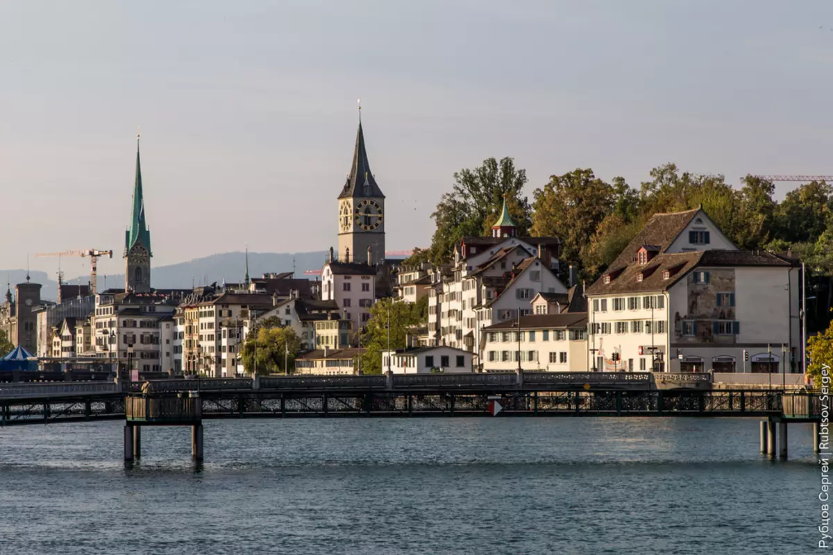 Zurich: hardd, yn ddrud, yn ddiflas! Ffotograffydd Sergey Rubts. 5242_17